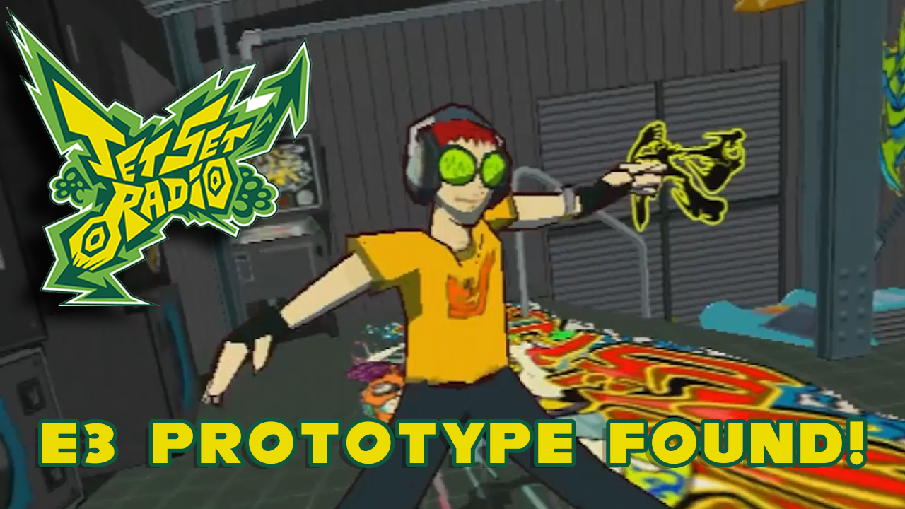 Jet Set Radio E3 2000 Dreamcast Prototype FOUND! – SHIRO Media Group