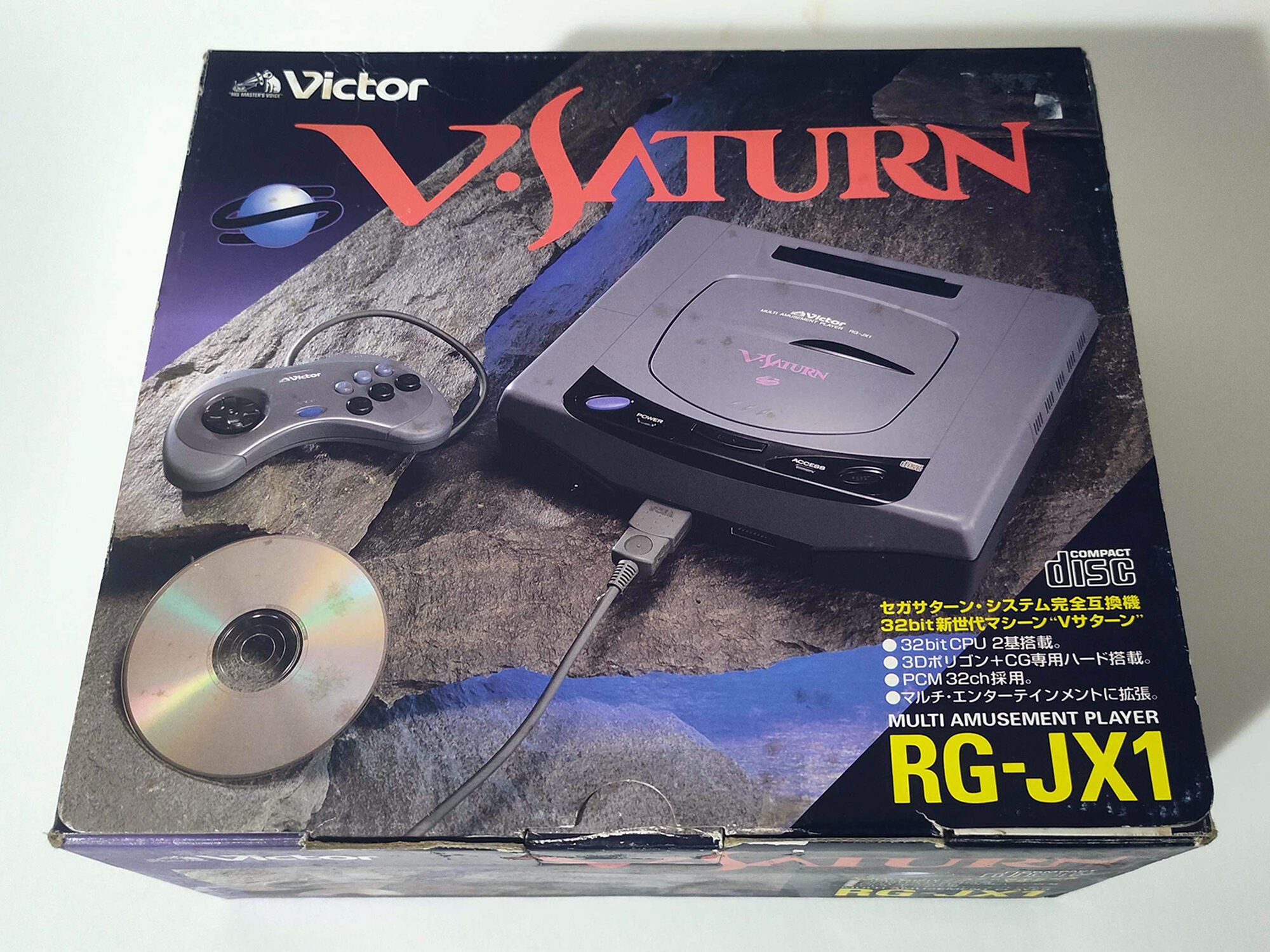 RG-JX1 – SEGA SATURN, SHIRO!